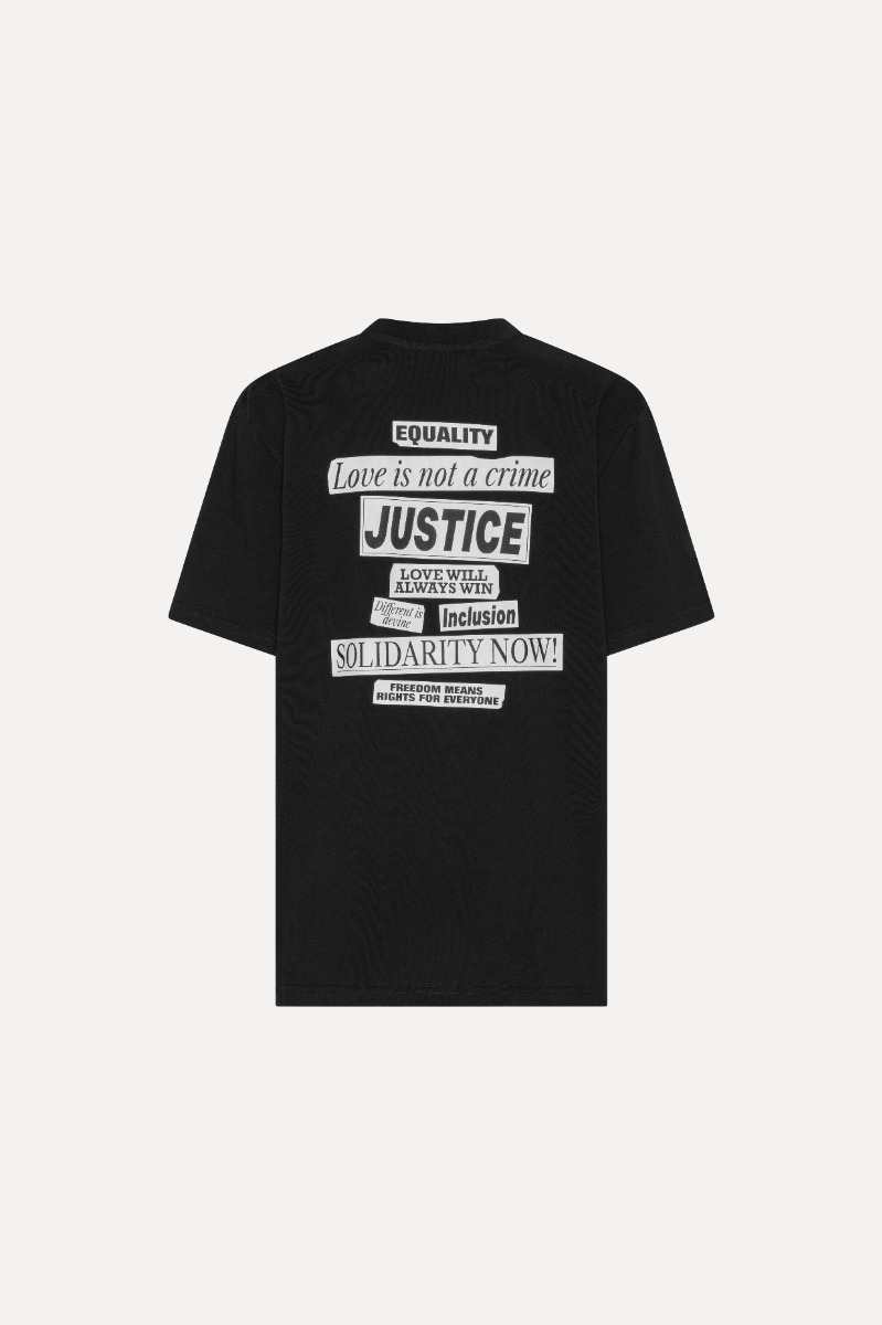 Love Is not A Crime T-shirt Black - Limited Edition | ROTATE Birger ...